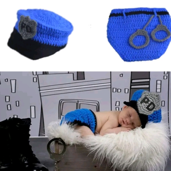 Costumes | Pd Police Hat Uniform Handcrafted | Poshmark